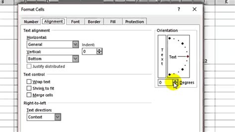 How To Rotate Text In Microsoft Excel Youtube