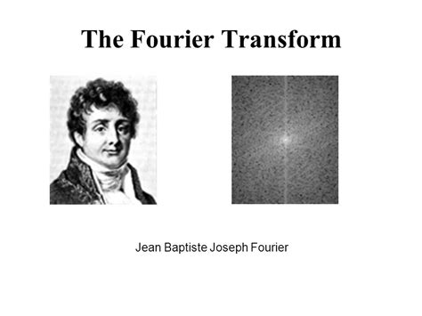 Joseph Fourier Transform Fourier Fourier Series Hi Res Stock