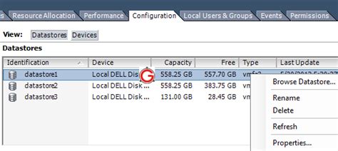 How To Manage Datastores From Vsphere Vmware Esxi 4 Storage Basics