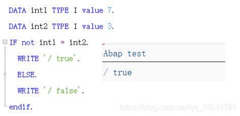 Abap学习笔记 基础语法 04 算术、比较及逻辑运算abap 乘以小数 Csdn博客
