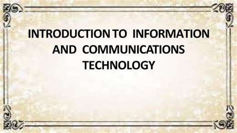 Lesson1 Introduction Of Ictpptx
