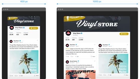 Responsive Twitter Feed Widget Features Custom Settings