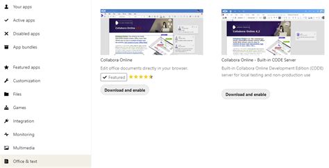 Collabora Online Server Nextcloud Use External Server Referenceoperf
