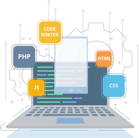 download web development concepts illustration