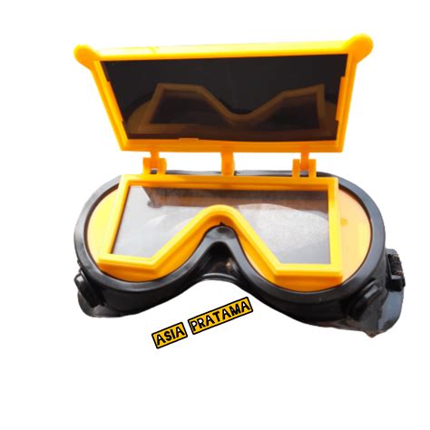 NEW Kacamata Las Buka Tutup Kaca Mata Las Listrik Welding Glasses Safety Glasses Lazada