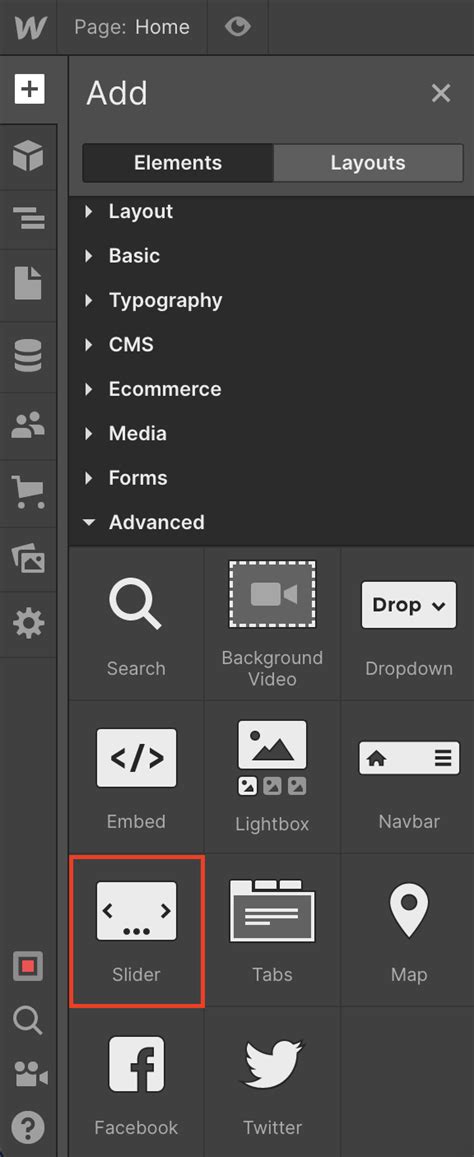 Webflow Slider How To Add And Set Up A Slider On Your Webpage