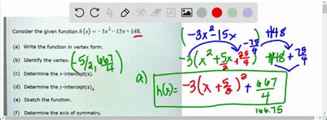 SOLVED For Exercises 714 A Determine Whether The Graph Of The