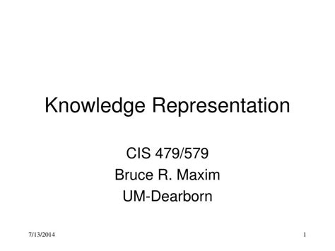 Ppt Knowledge Representation Powerpoint Presentation Free Download Id1754084