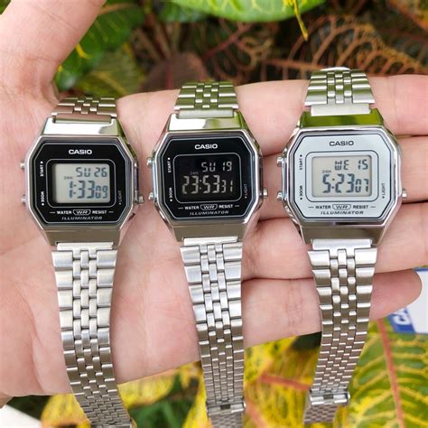 นาฬิกาข้อมือ Casio ของแท้ Cmg คาสิโอ รุ่น La680wa 1 La680wa 1b La680wa 7 ประกันศูนย์เซ็นทรัล