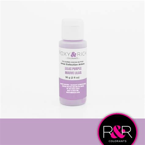 Colored Cocoa Butter Artist Collection Lilac Purple Tomric