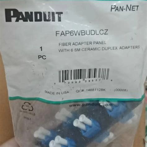 Jual Panduit FAP6WBUDLCZ Fiber Adapter Panels Jakarta Pusat GUDANG NETWORK Tokopedia