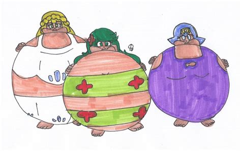 Inflated Pokemon Girls By Spaton37 On Deviantart