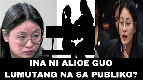 LAG0T: INA NI ALICE GUO LUMUTANG SA PUBLIKO? - YouTube