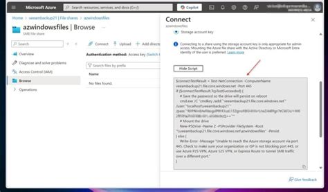 How To Create Configure And Mount Persistent Azure File Share