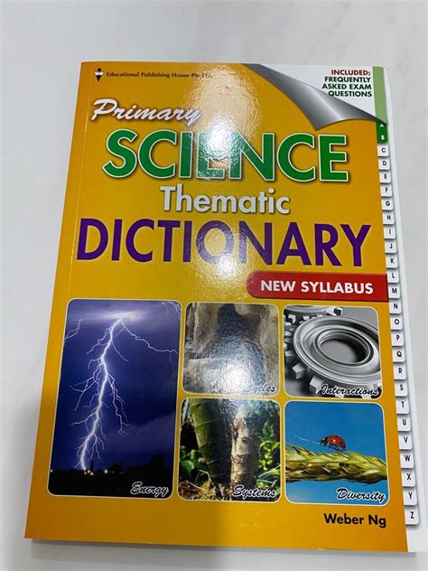 Sci Thematic Dictionary Hobbies And Toys Books And Magazines Assessment