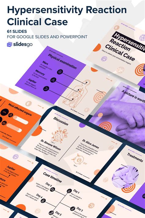 Colorful Clinical Case Report Template