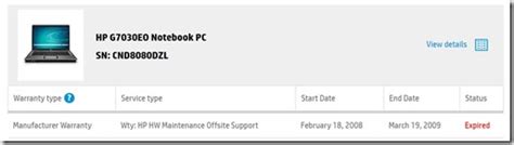 Check The HP Warranty Status Again Enhansoft
