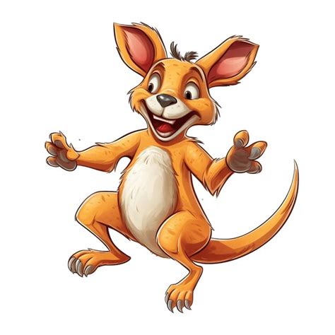 Premium AI Image Kangaroo Full Body