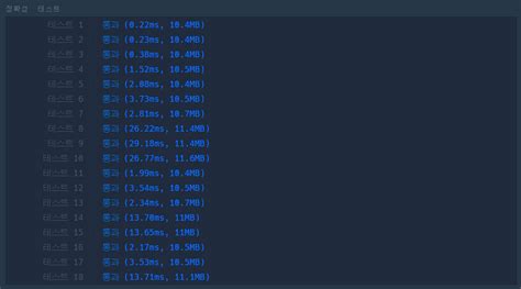 Programmers 순위 검색 Python