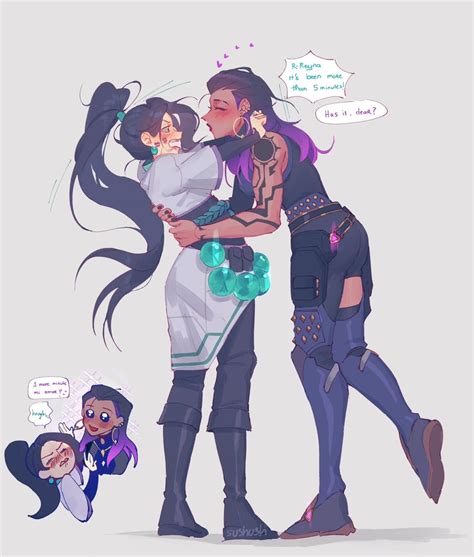 Sage And Reyna Valorant Drawn By Sussy Sushushh Danbooru
