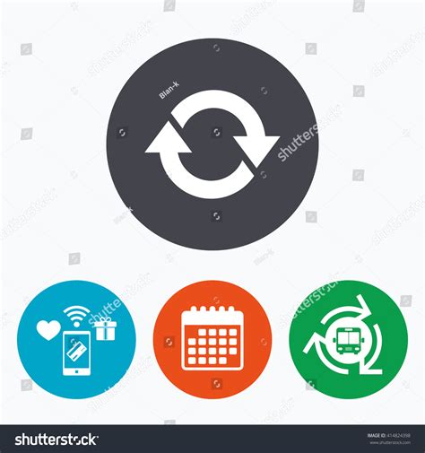 Rotation Icon Repeat Symbol Refresh Sign Stock Vector Royalty Free 414824398 Shutterstock