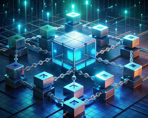 The Cube Glows Blue It Demonstrates The Power And Potential Of Big