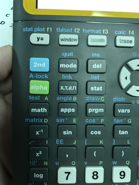 The Alpha Key On This Calculator R Mildlyinfuriating