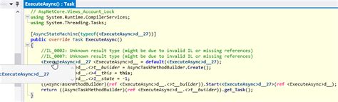 Decompiled Code Vs Compile Error Output Cs1525 Cs1073 Cs2046 See
