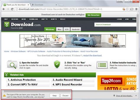 This Type Of File Can Harm Your Computer Warning In Chrome Ghacks Tech News