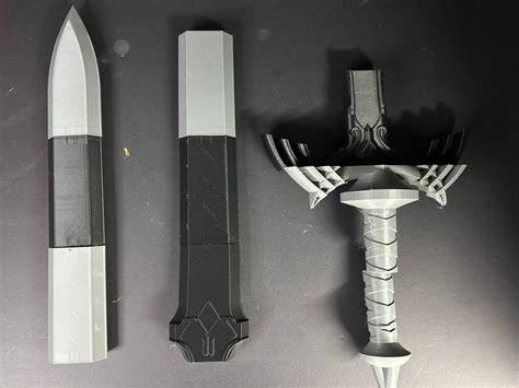 塞尔达传说大师剑1 1比例 二次创作 来自 Tah3dgeek Makerworld