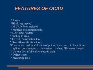 Qcad ODP Desktop Publishing Computer Software And Applications Qcad ODP Desktop Publishing Computer Software And Applications