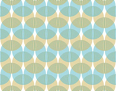 Abstract Background Undulating Curves Are Intertwined Simple And Easy Pattern Stock Vector