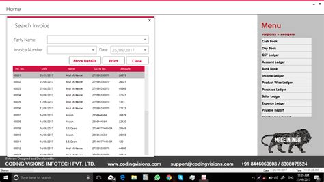 Gst Accounting Software Source Code By Sagarmaher Codecanyon