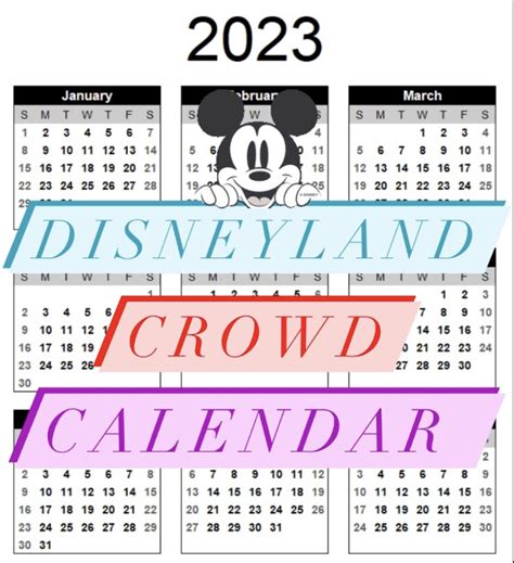 Disneysea Crowd Calendar Printable Calendars At A Glance