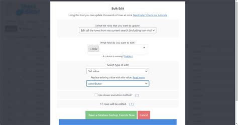 Bulk Edit Users In Wordpress Admin Panel