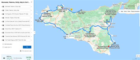 Free Travel Tours The Ultimate Sicily Road Trip Guide