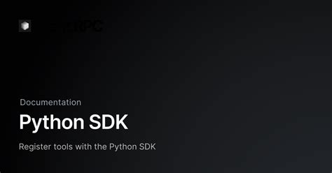 python sdk agentrpc