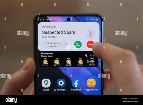 A Person About To Hang Up On An Incoming Phone Call Listed As