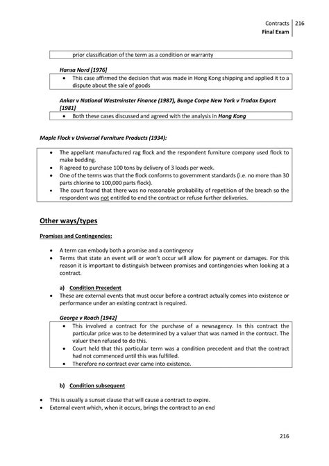 Full Contracts Notes 70211 Contracts Uts Thinkswap