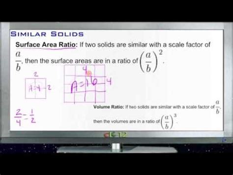 similar solids lesson instructional video for 6th 11th grade