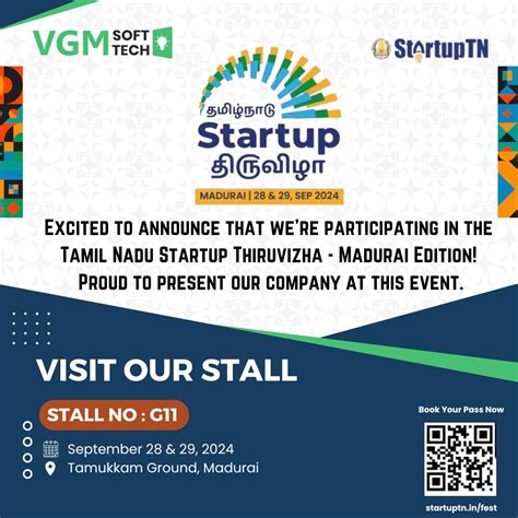 vgm soft tech cbe on linkedin tamilnadustartupthiruvizha startuptn
