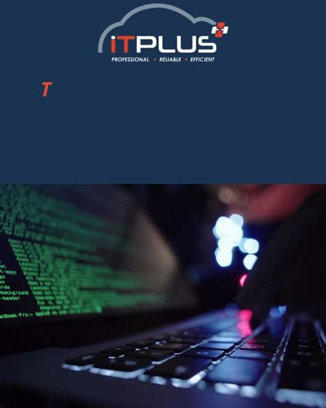 It Plus Technologies On Linkedin Cybersecurity Smallbusinessprotection Staysecure