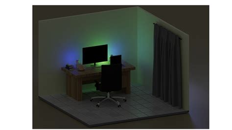 3d Workspace With Blender On Behance