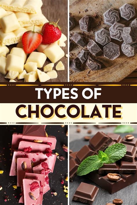 What Are The Main Types Of Chocolate At Hector Myers Blog