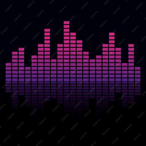 Premium Vector Frequency Audio Waveform Music Wave Hud Interface