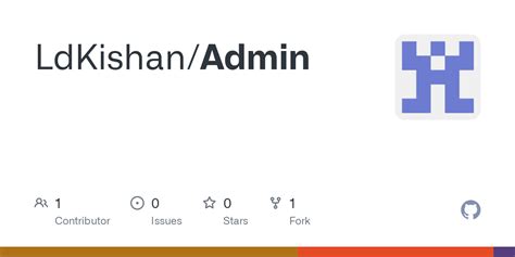GitHub LdKishan Admin