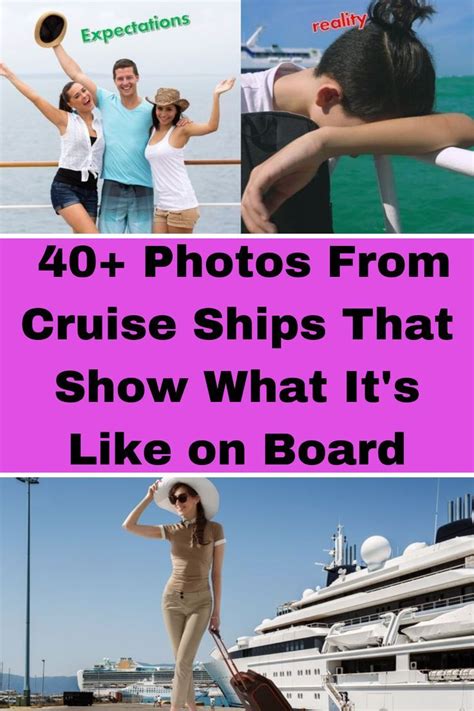 Expectation Vs Reality 40 Photos From Cruise Ships That Artofit