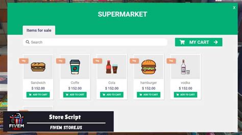 FiveM Store Script