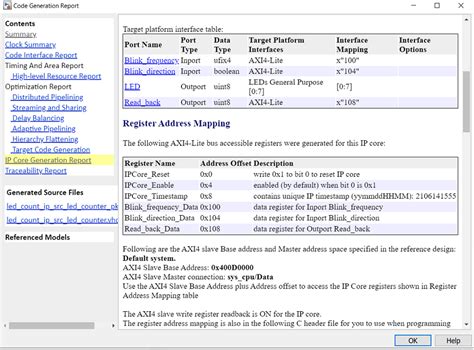 Debug Axi Slave Registers Using Readback In Generated Ip Cores Matlab Simulink