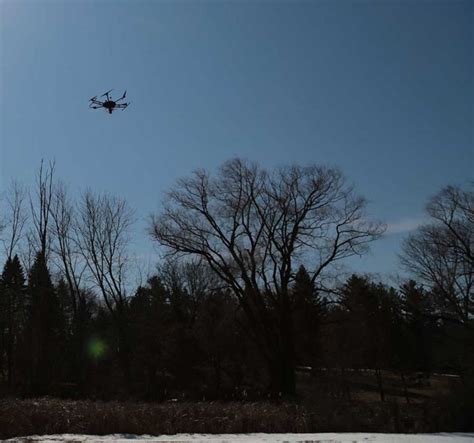 Ground Penetrating Radar On A Drone Drone Arrival